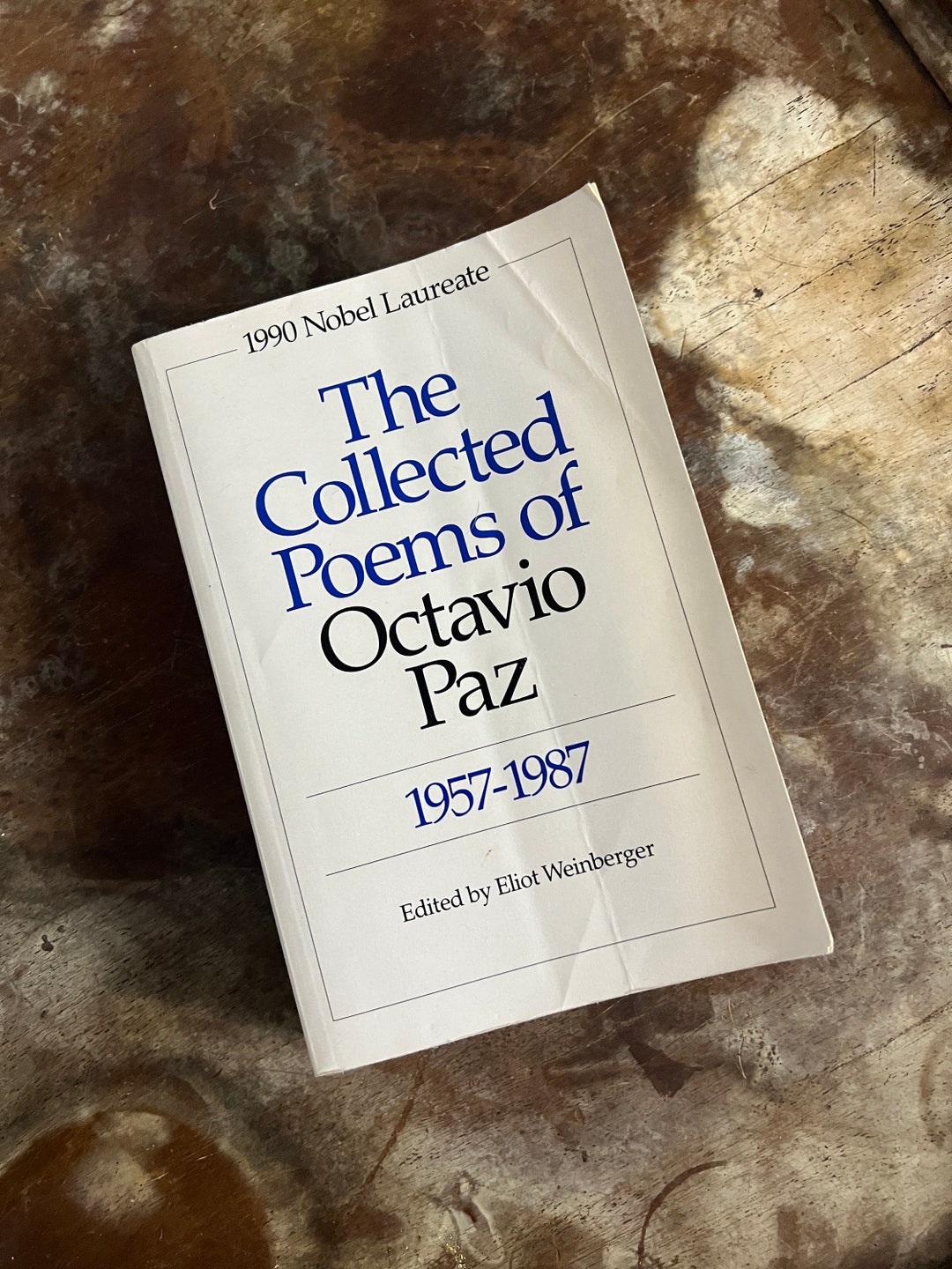 The Collected Poems Octavio Paz 1957-1987 - Rare - Free Shipping - Etsy