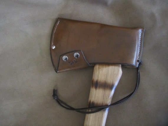 Items similar to Custom Leather Axe Sheath on Etsy
