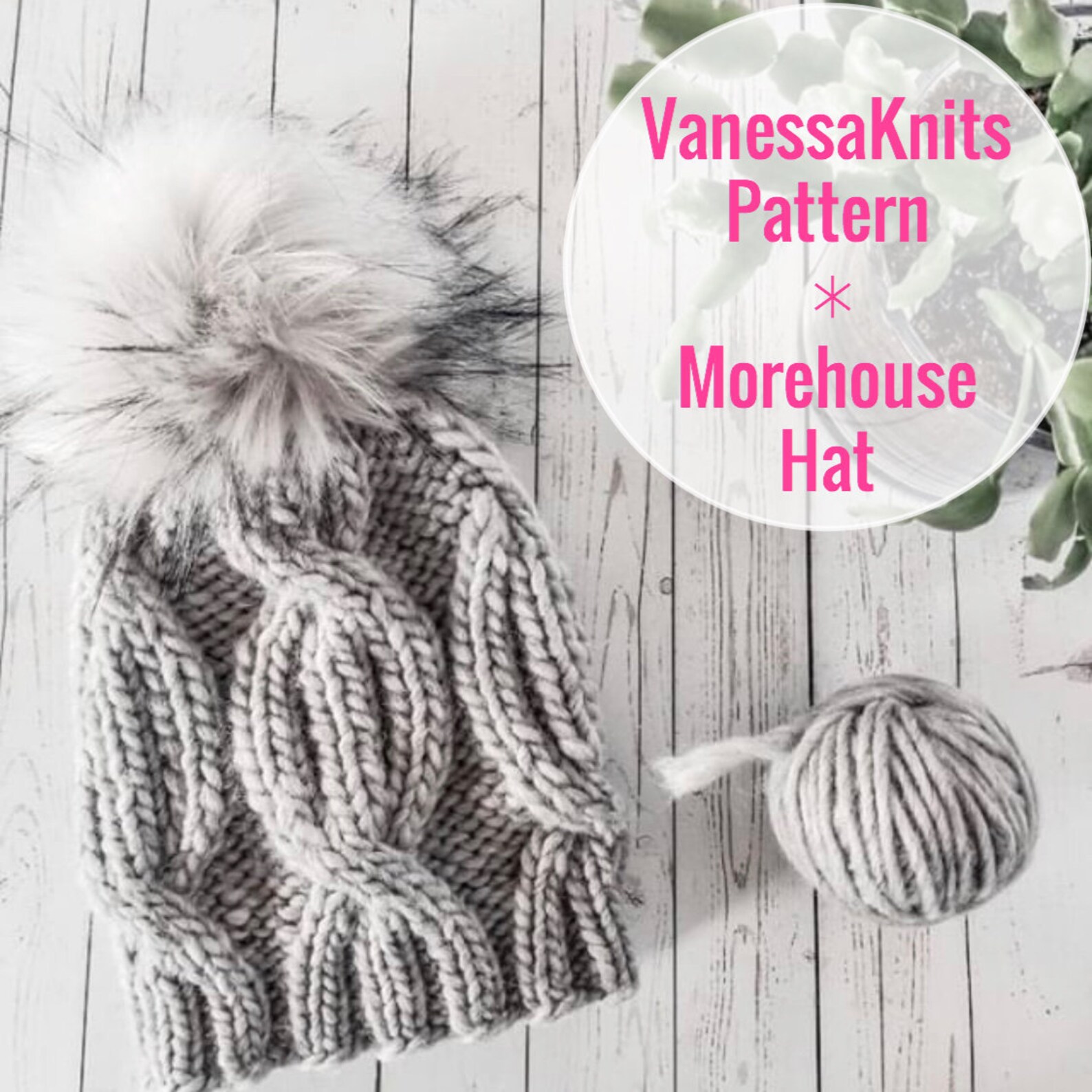 KNITTING PATTERN the MOREHOUSE Hat // Cabled Toque Beanie - Etsy