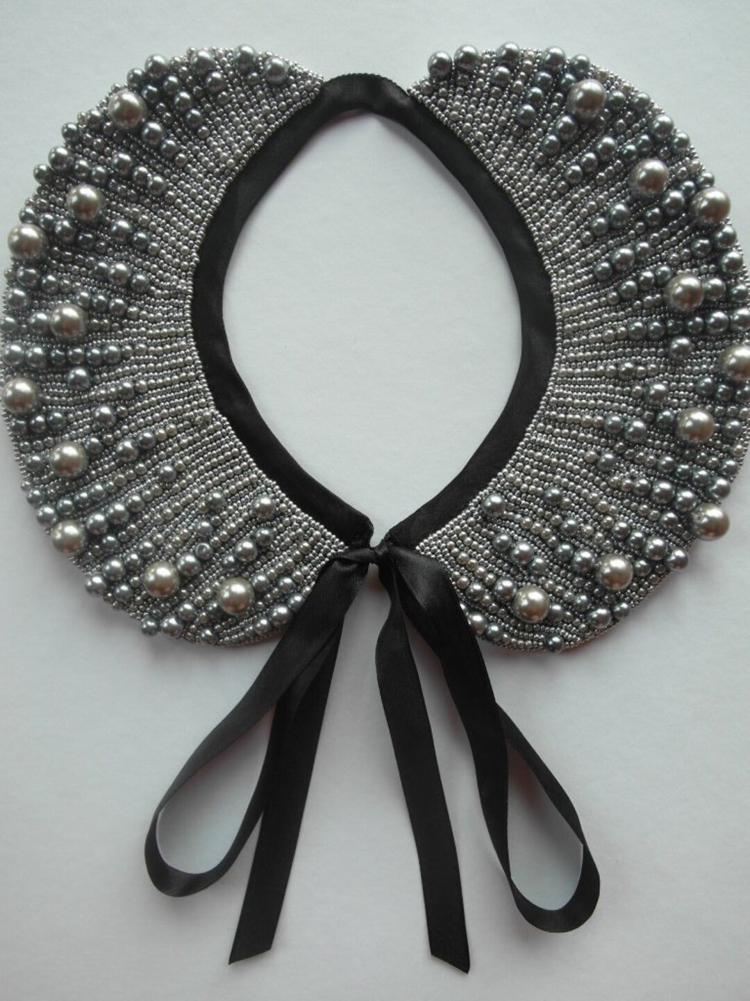 Set of Three Pearl Collars - Etsy