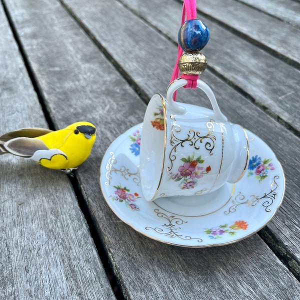 Bird Tea Cup - Etsy