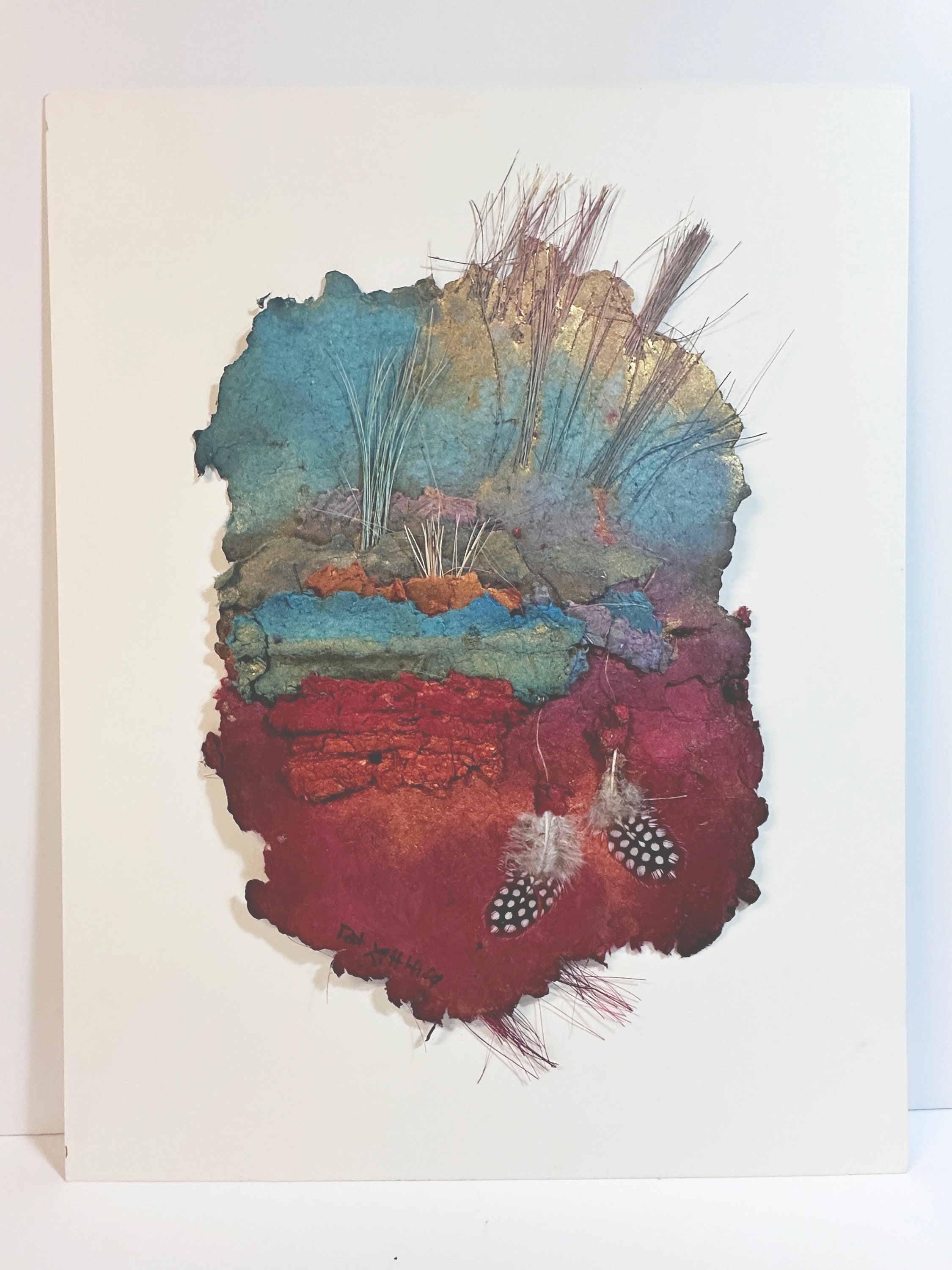 Collage 12 Made From Handmade Paper - Etsy