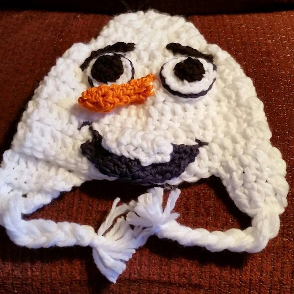 Olaf Hat - Etsy