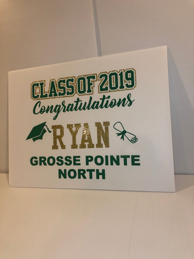 Graduation Yard Sign - Etsy