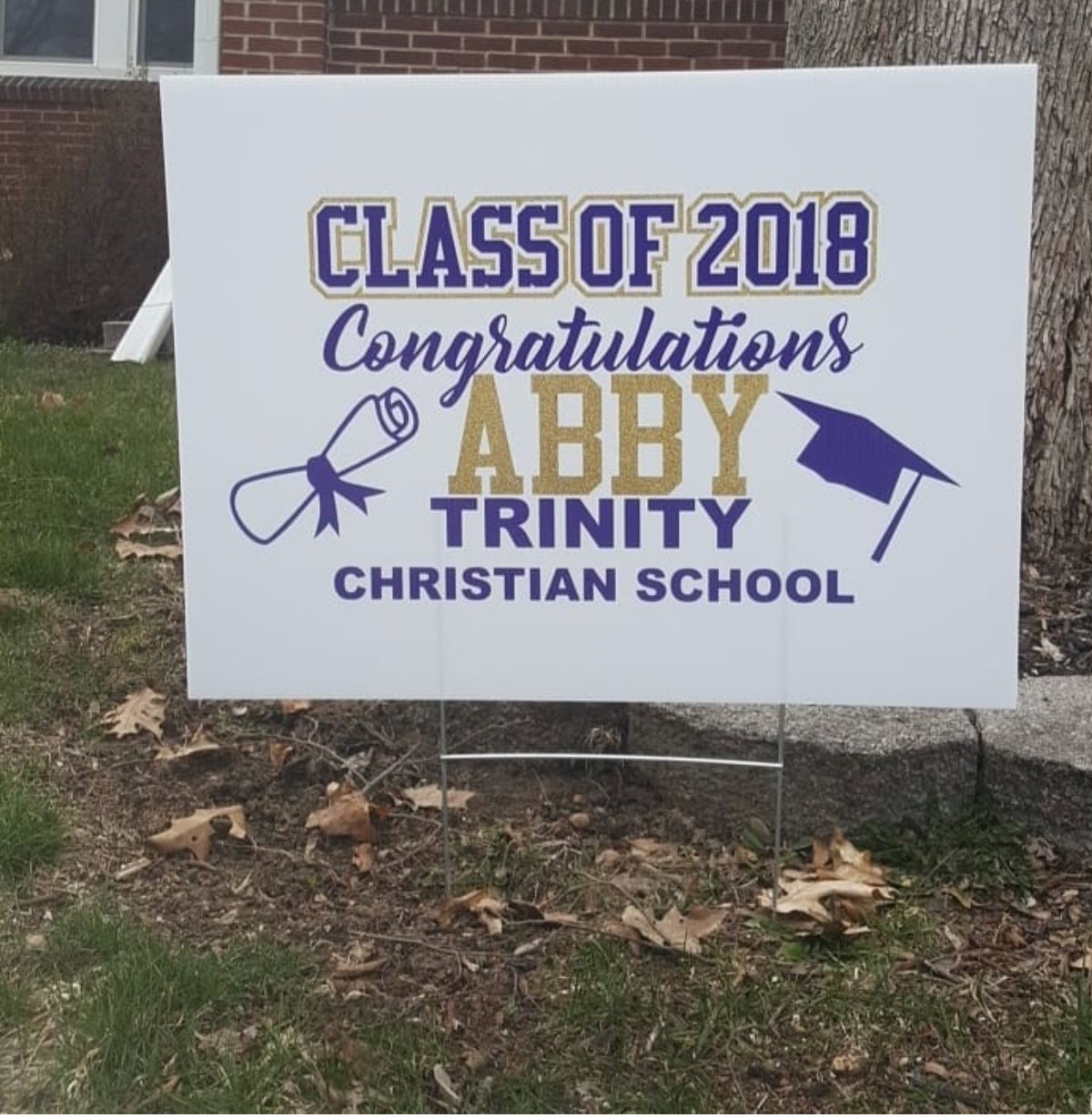 Graduation Yard Sign - Etsy
