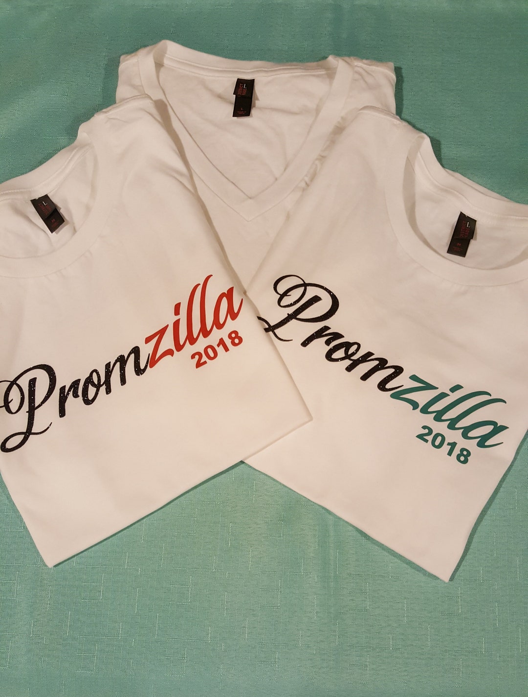 Promzilla T-shirt: Glitterflake & Fashion Film Design - Etsy