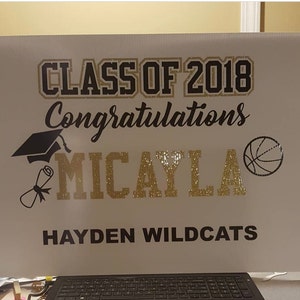 Graduation Yard Sign - Etsy