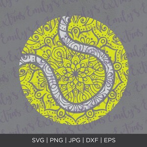 Tennis Mandala File, Tennis Zentangle, Tennis SVG, Silhouette Cut Files ...