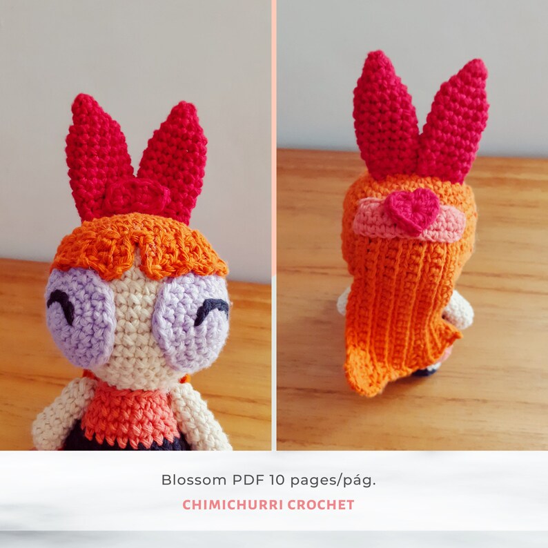 Powerpuff Girls Amigurumi Patterns Set X3 PDF ENG & SPA - Etsy