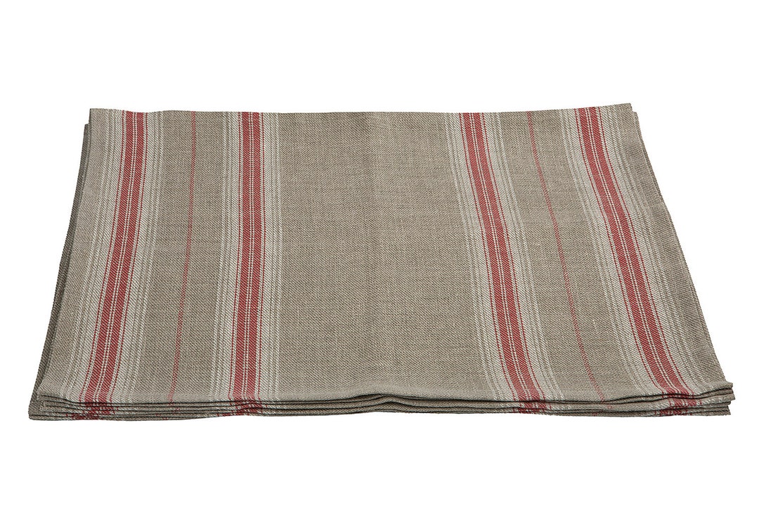 Linen Table Mats - Linen Placemats - Sack Table Linen - French Style ...