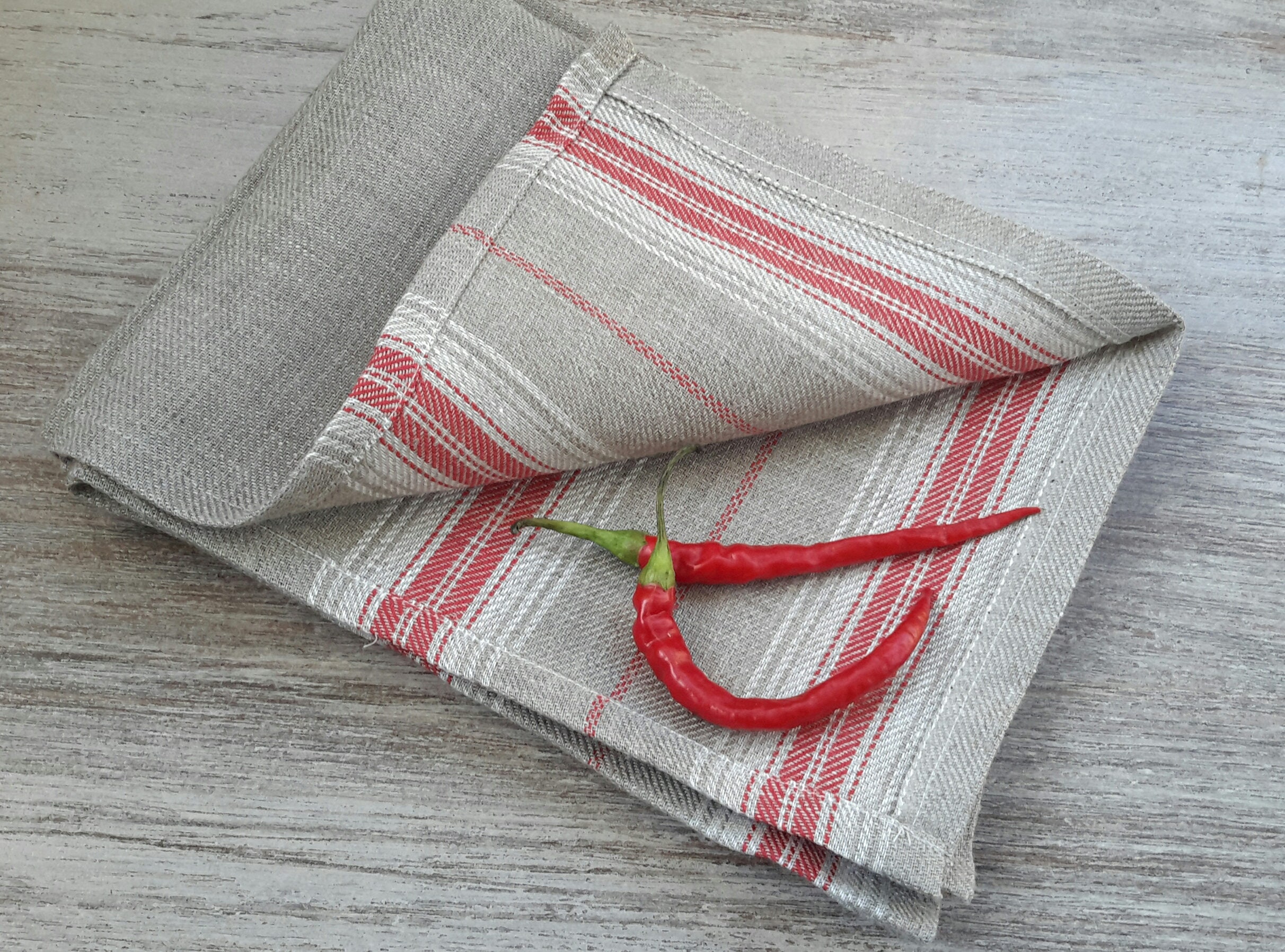 Linen Table Mats Linen Placemats Sack Table Linen French - Etsy