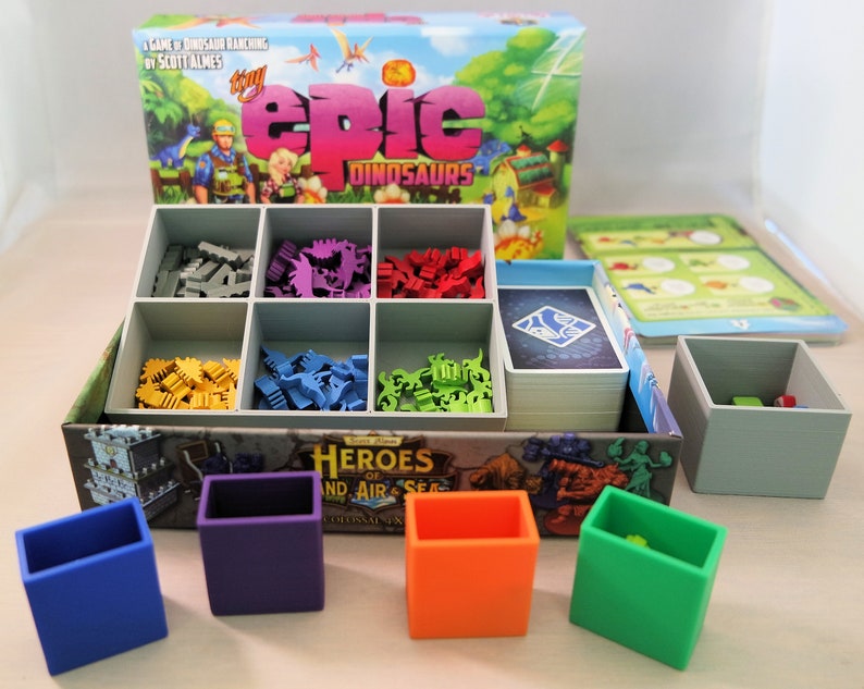 Tiny Epic Dinosaurs 3D Printed Insert - Etsy