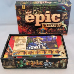 Tiny Epic Western Deluxe Edition Game Organizer - Printable STL Files - Digital Download - Etsy