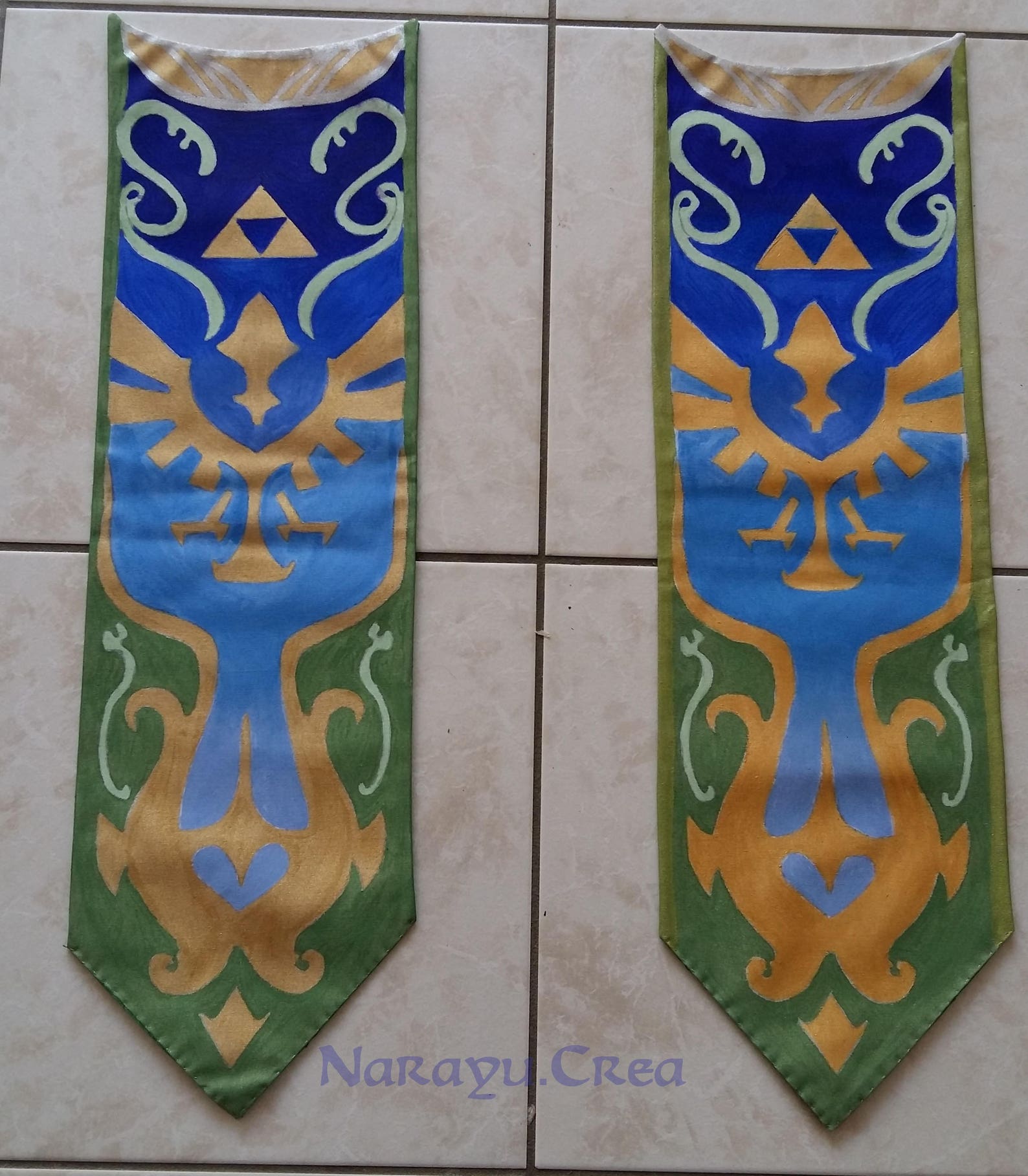 DELUXE Hyrule Royal family banner / tapestry | Etsy