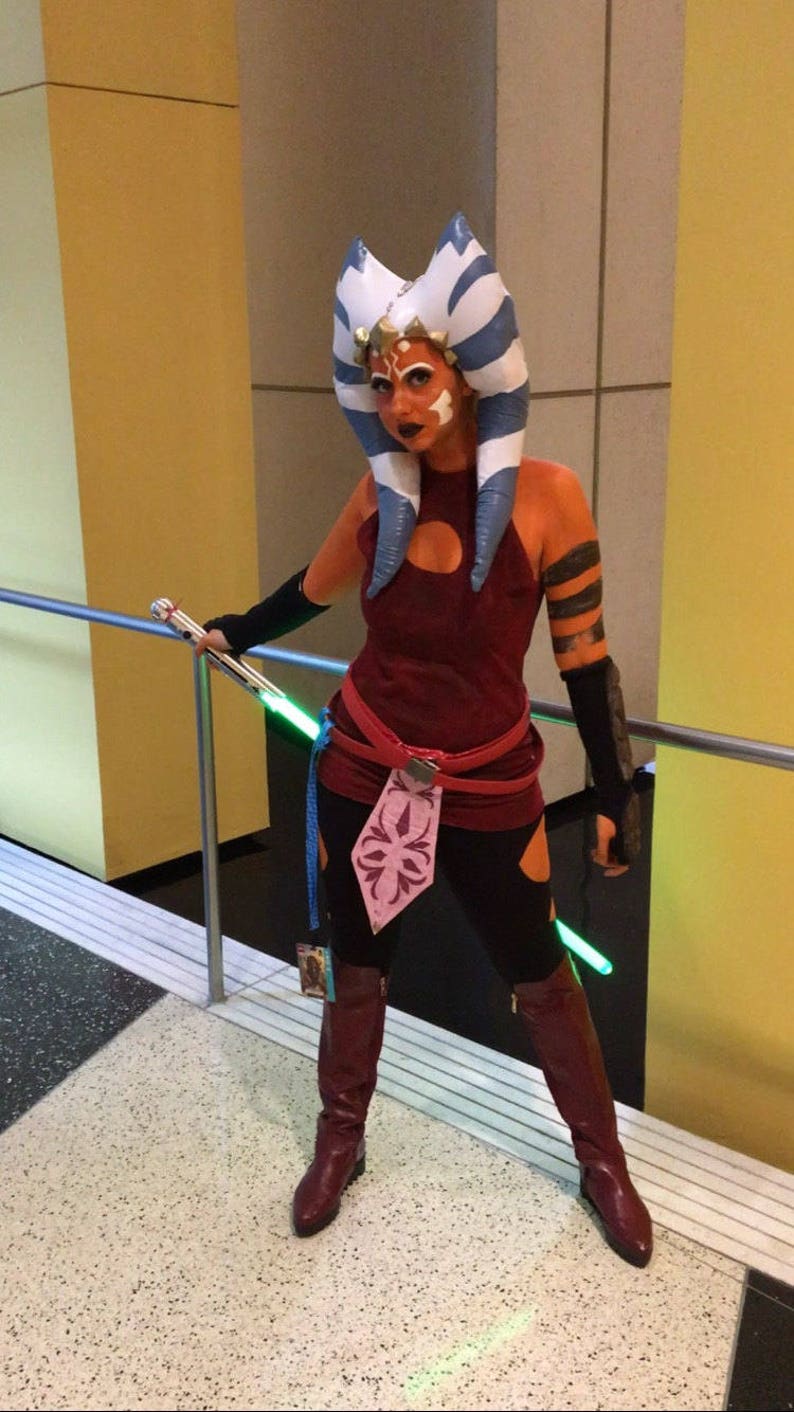 Young Togruta headpiece Ahsoka Tano style | Etsy
