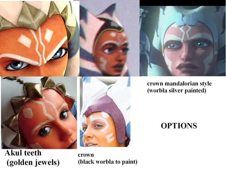 Togruta Headpiece Lekkus Ahsoka Tano Clone Wars Season 7 - Etsy