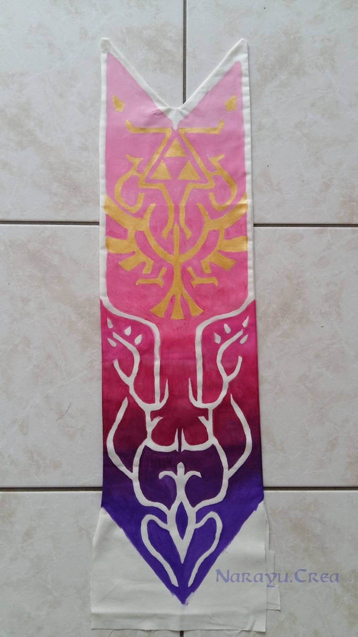 DELUXE Hyrule Royal family banner / tapestry | Etsy