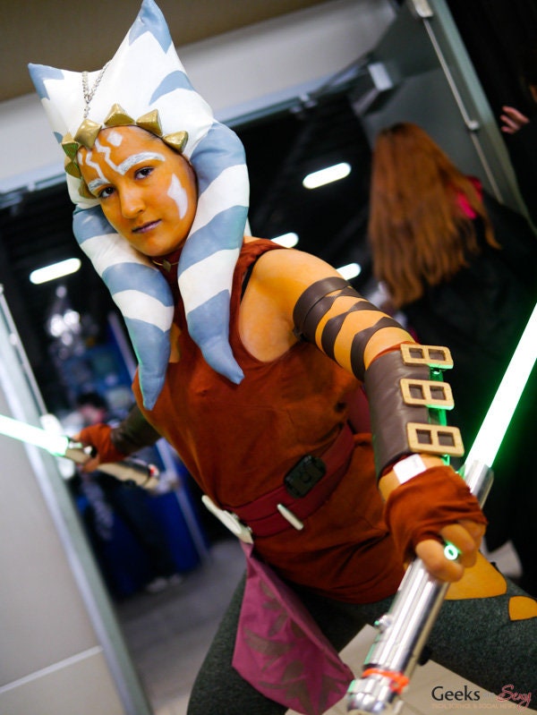 Young Togruta headpiece Ahsoka Tano style | Etsy