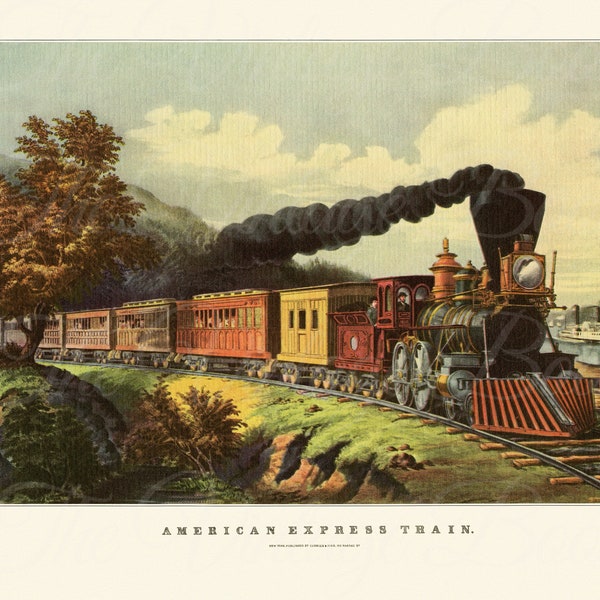 Antique Currier and Ives Prints - Etsy