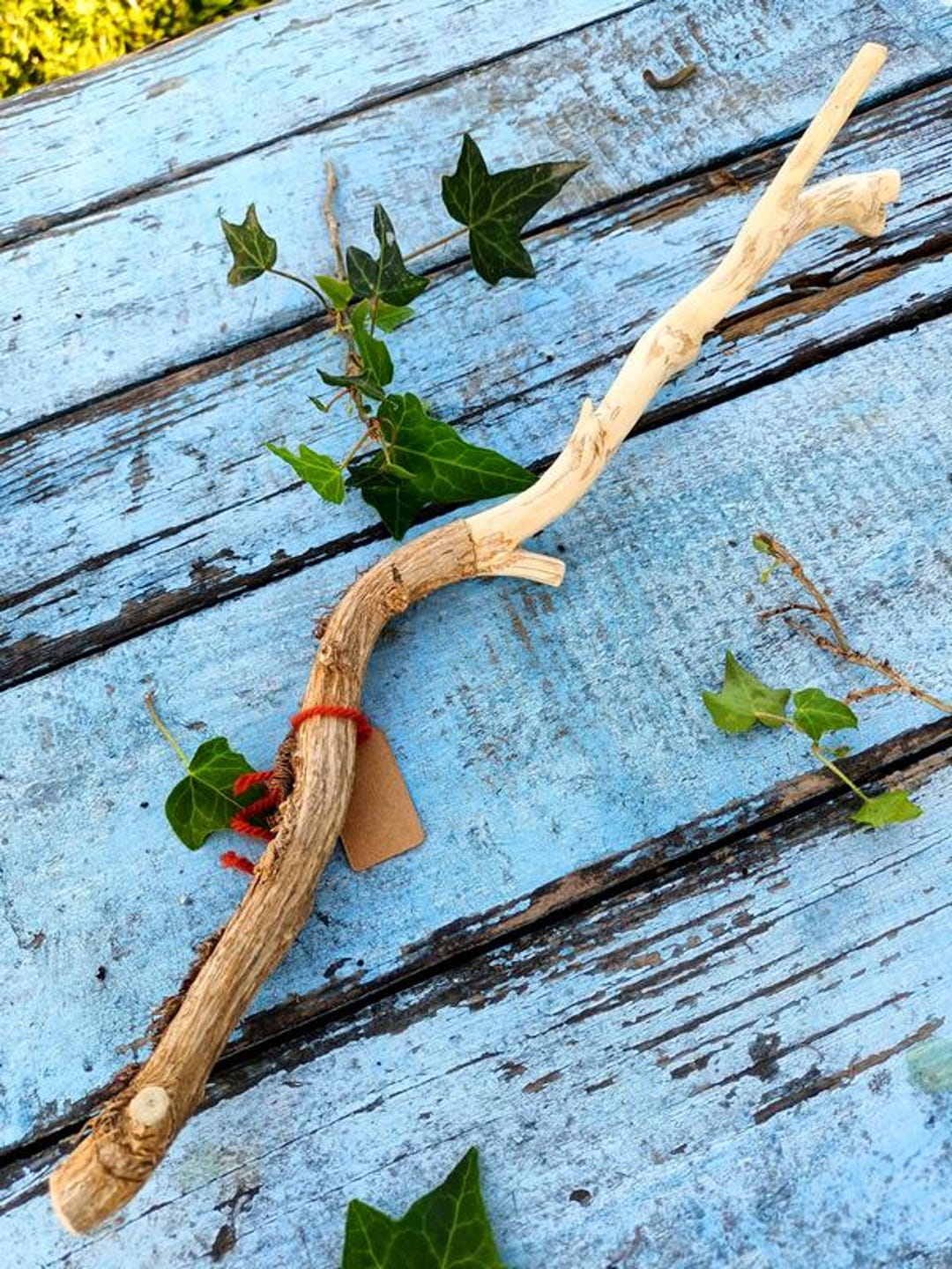Ivy Wood Wand, Strength, Optimism, Spiritual Growth, Wiccan Wand ...