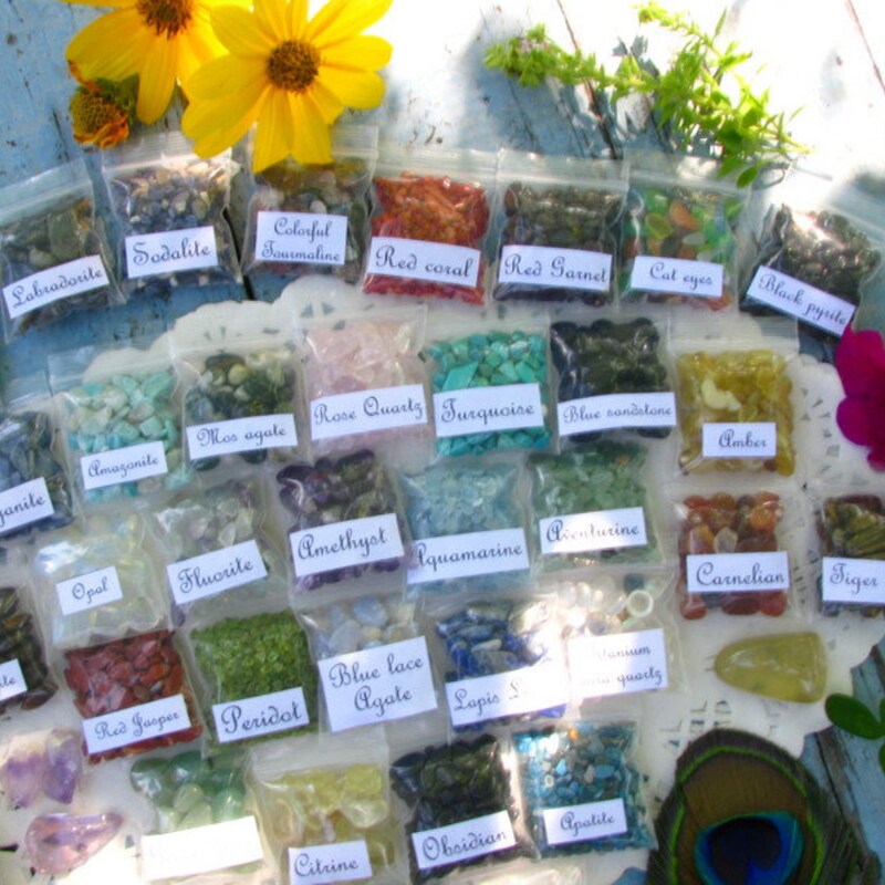 Crystal Chip Set - Etsy