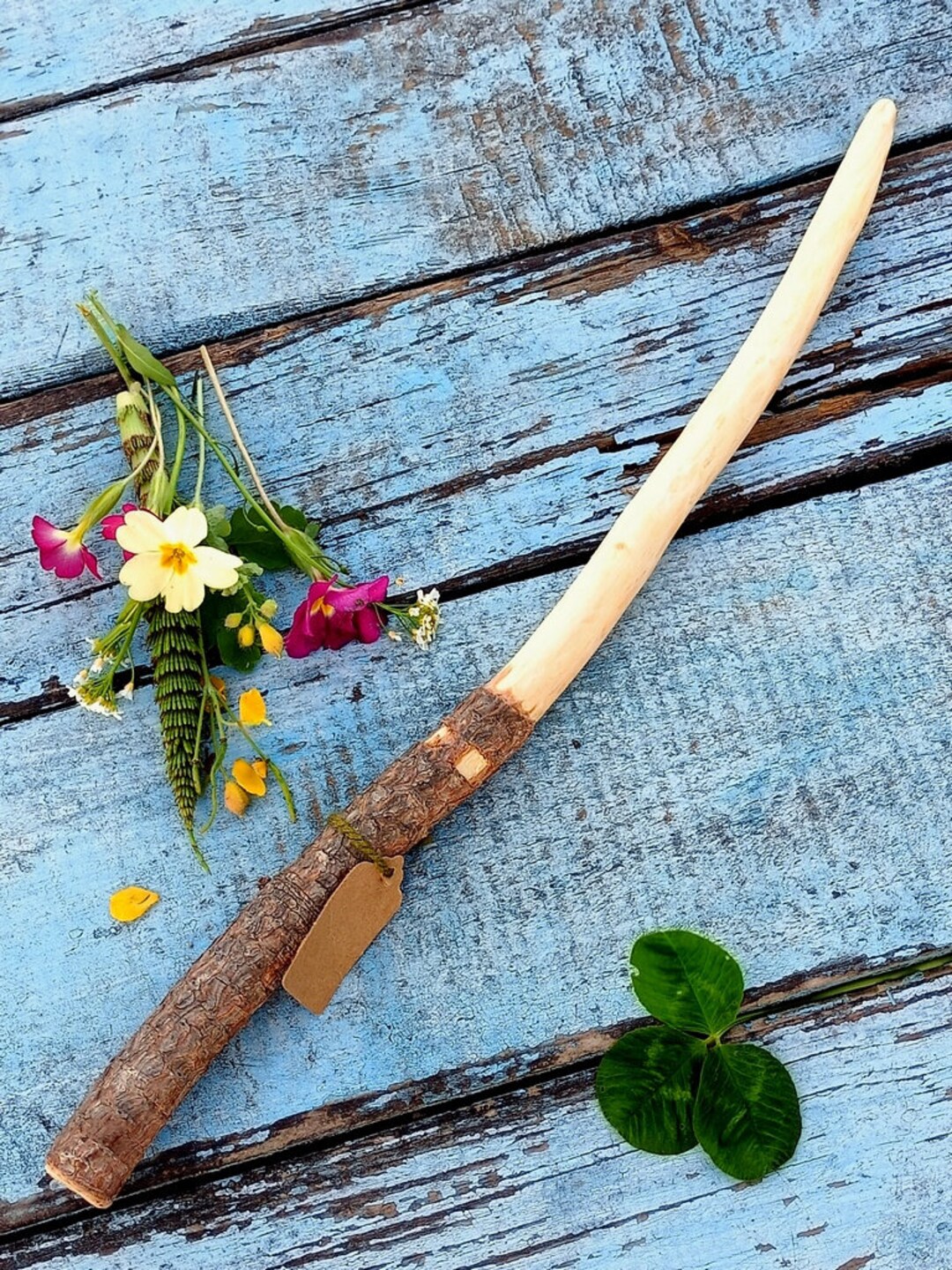 Pine Wood Wands, Strength, Immortality, Rejuvenation, Wiccan Wand, Hand ...