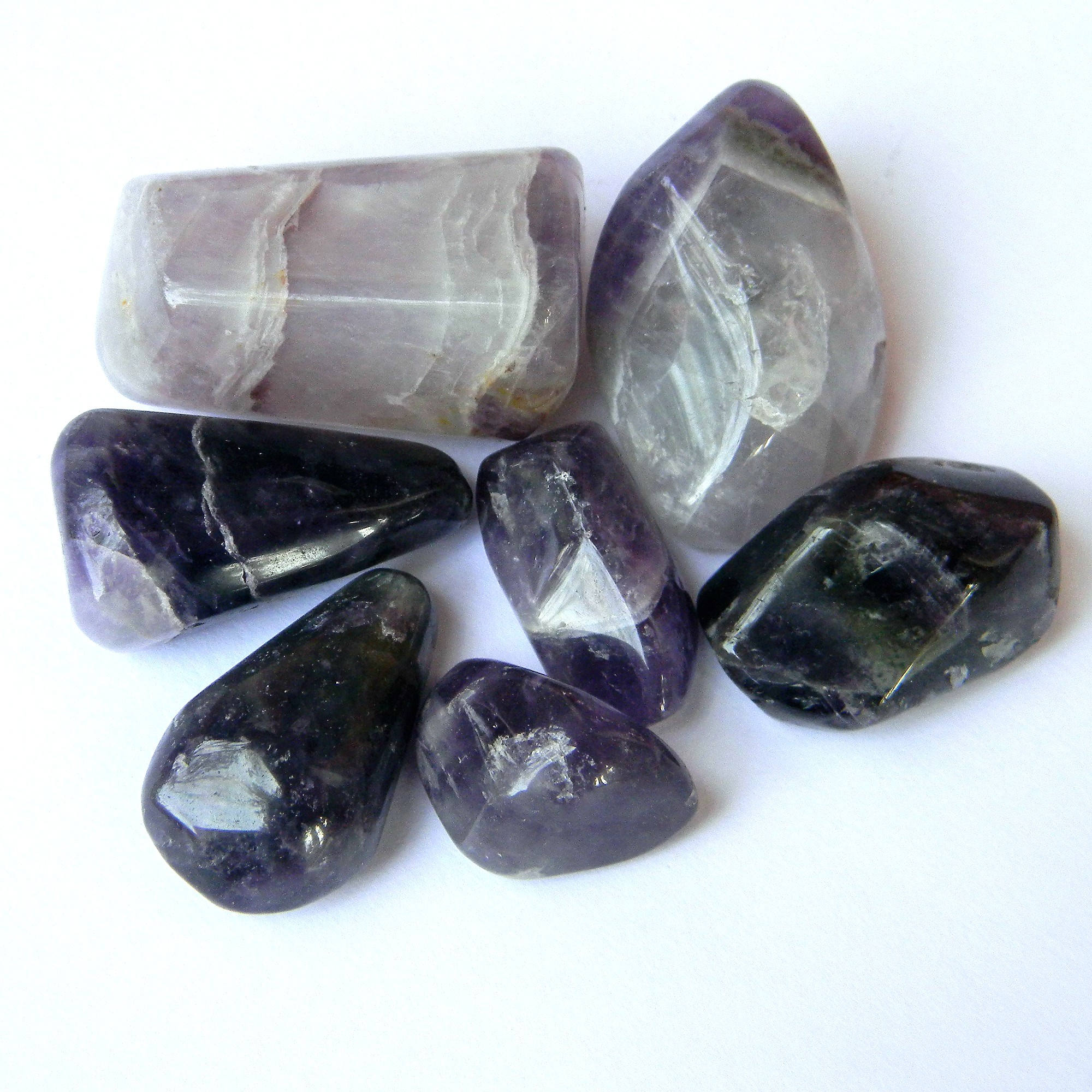 AMETHYST TUMBLED STONES Amethyst Healing Stones 1 Ounce | Etsy