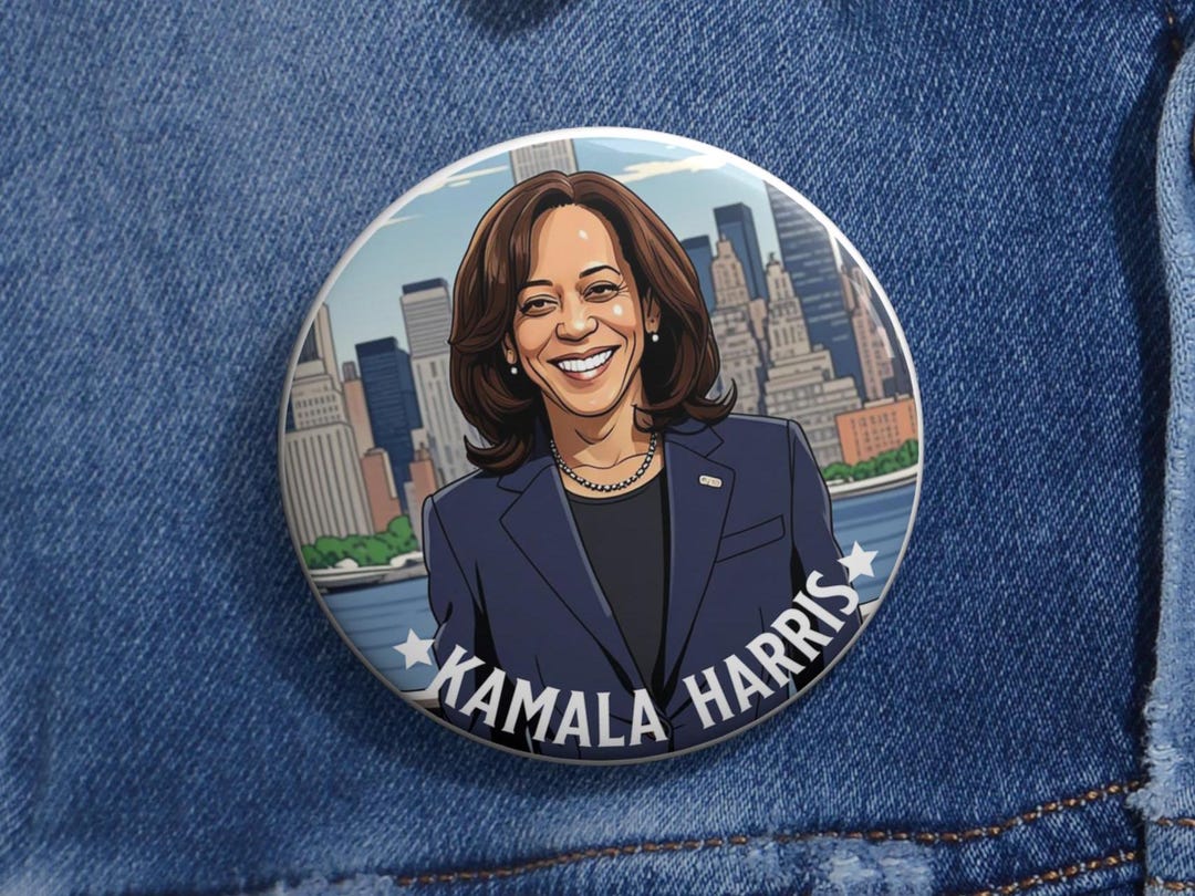 Kamala Harris Pin 2.25 Kamala Pin Support Kamala Pin Vote Kamala Pin ...