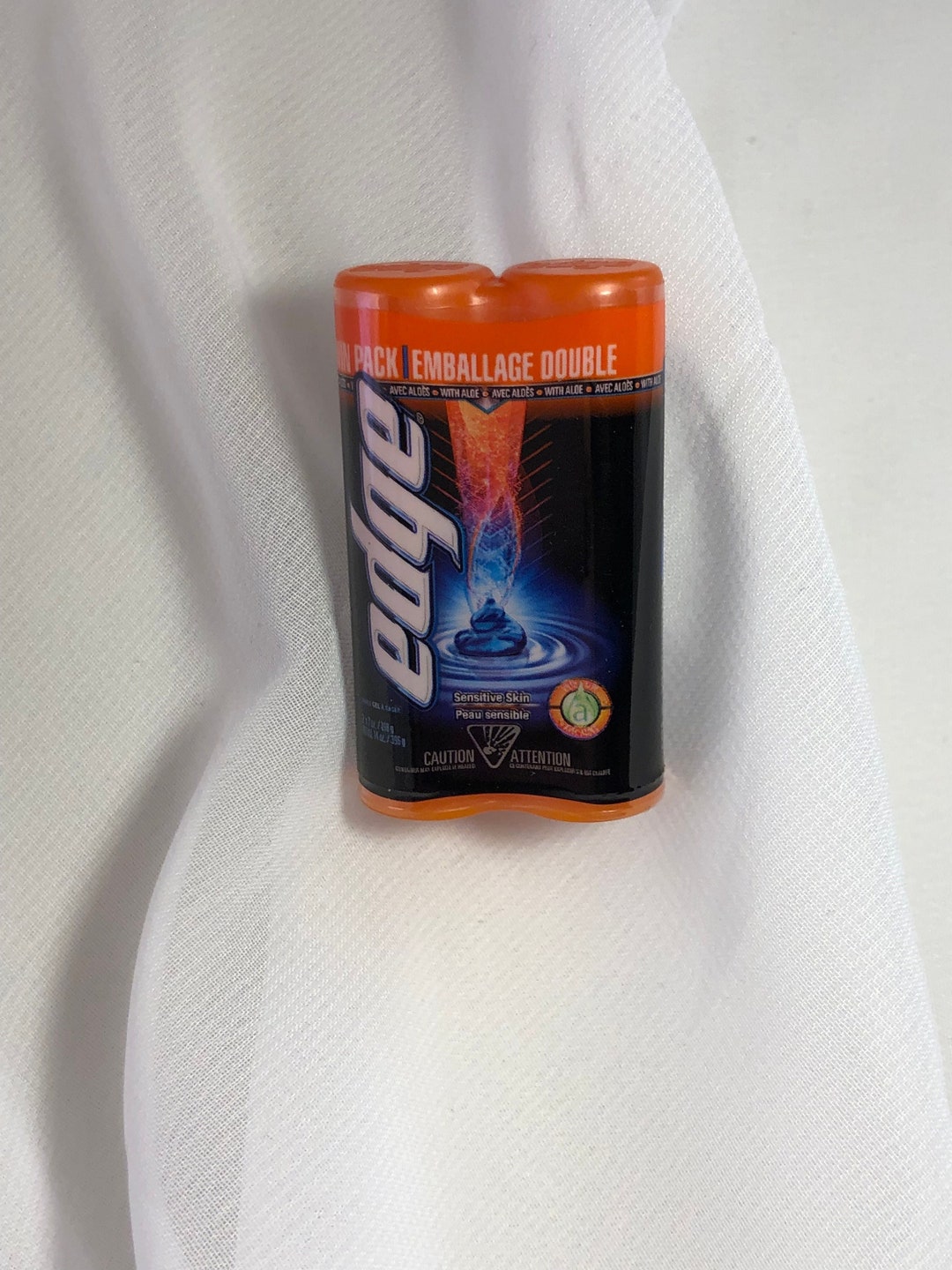 Miniature Edge Shaving Gel "mini Brands" Novelty 3D Pin Brooch - Etsy
