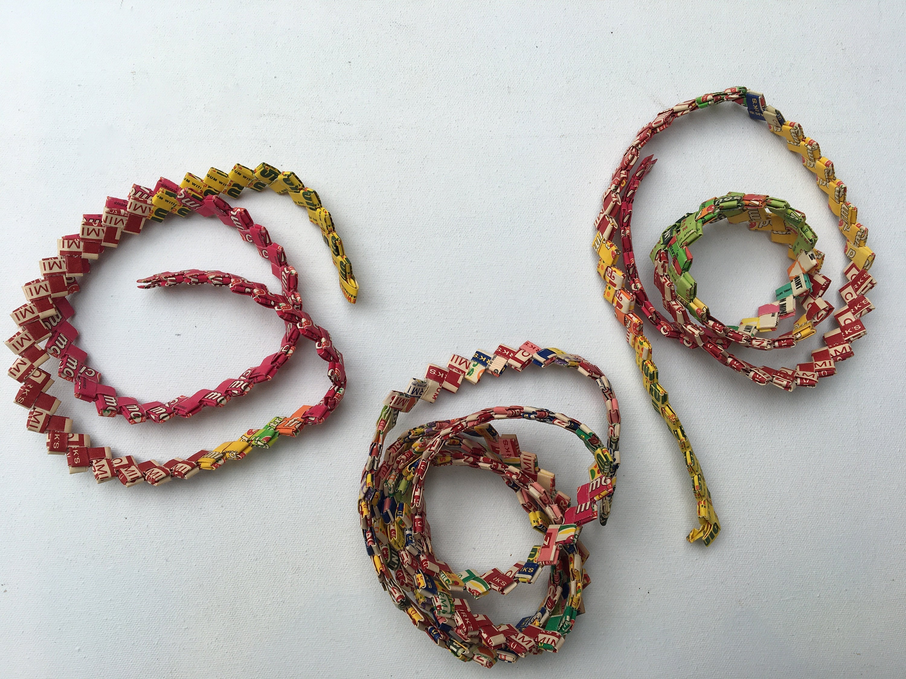 Vintage Chewing Gum Chains Gum Wrapper Crafts 60's | Etsy