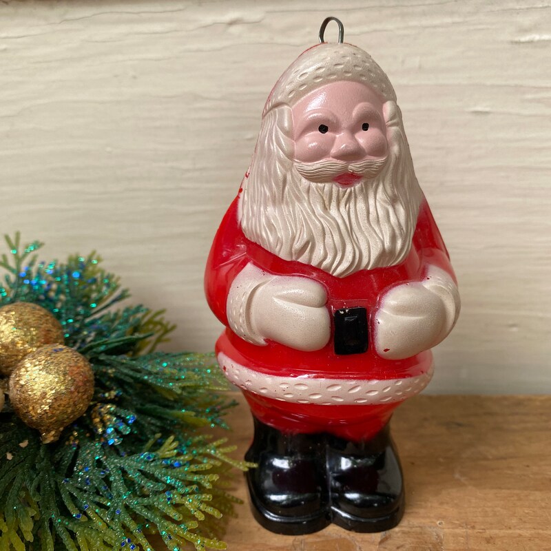 Plastic Santa - Etsy