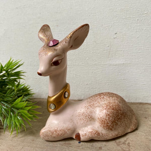 Pink Deer - Etsy