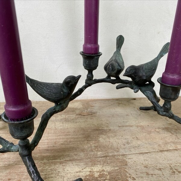 Bird Candle Holder - Etsy