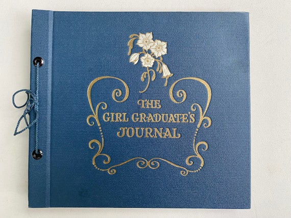 Vintage Graduation Memory Book for Girls School Memories - Etsy