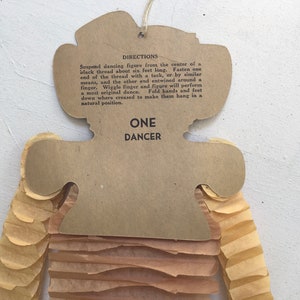 Vintage Honeycomb Monkey Bellhop Die Cut Beistle Dancing - Etsy