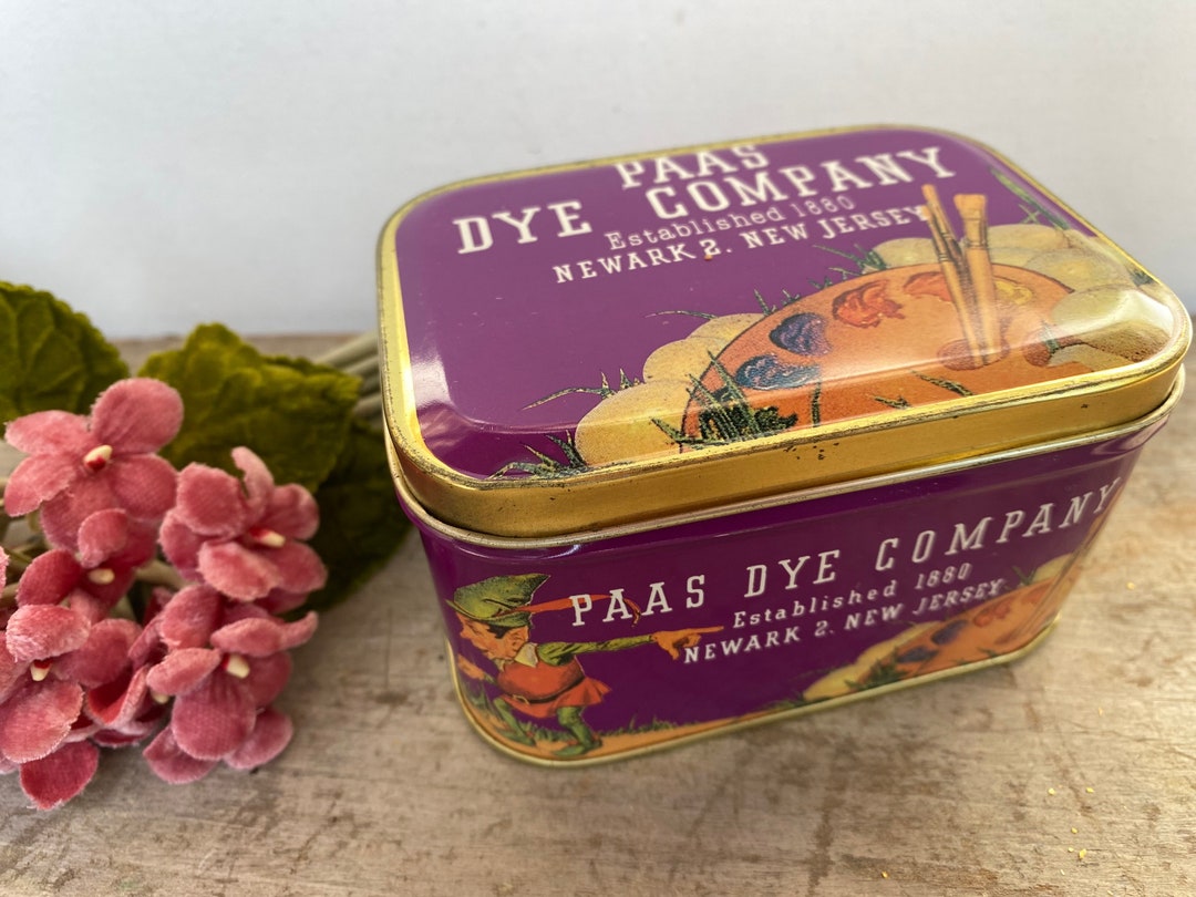 90's Vintage Pass Dye Company Easter Tin, Art by Norman Rockwell ...