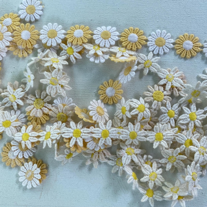 Daisy Lace Trim - Etsy