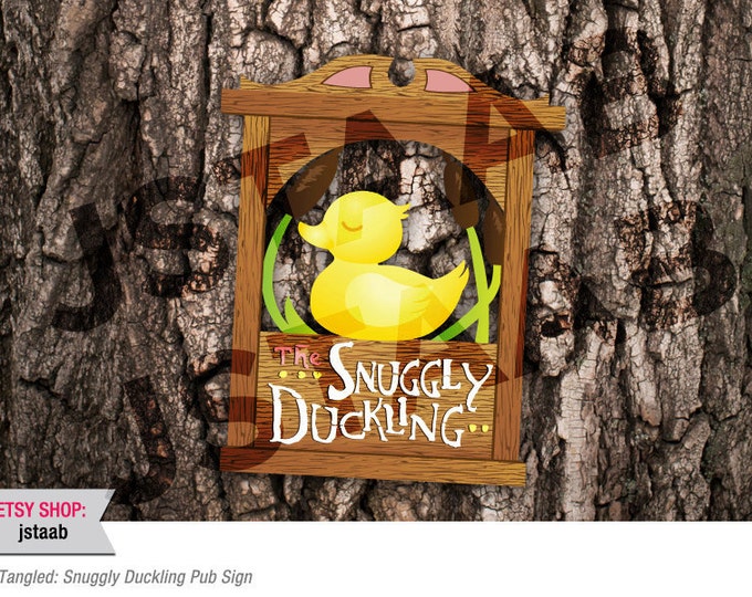 Snuggly Duckling Sign - Etsy