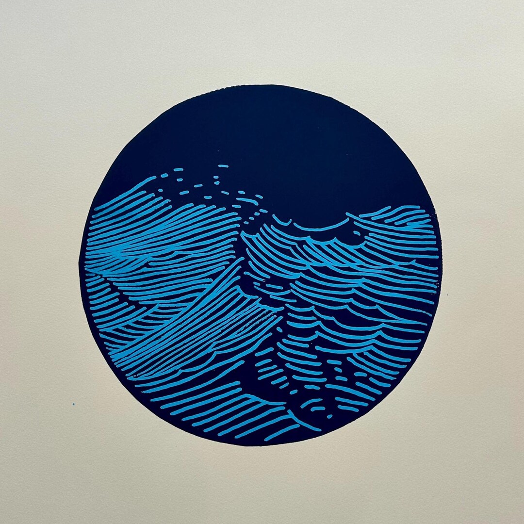 Porthole Silk Screen Print - Etsy