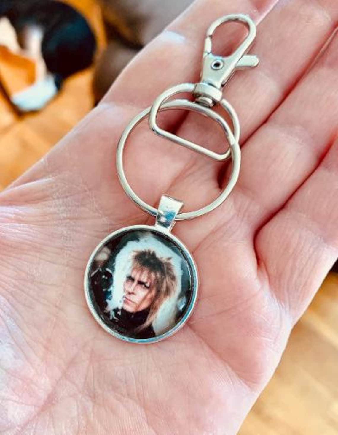 David Bowie Labyrinth Keychain - Etsy