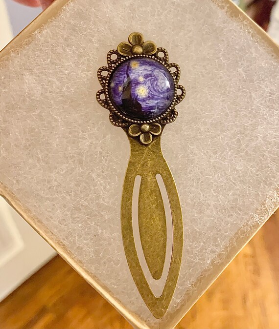 Van Gogh's Starry Night Bookmark - Etsy