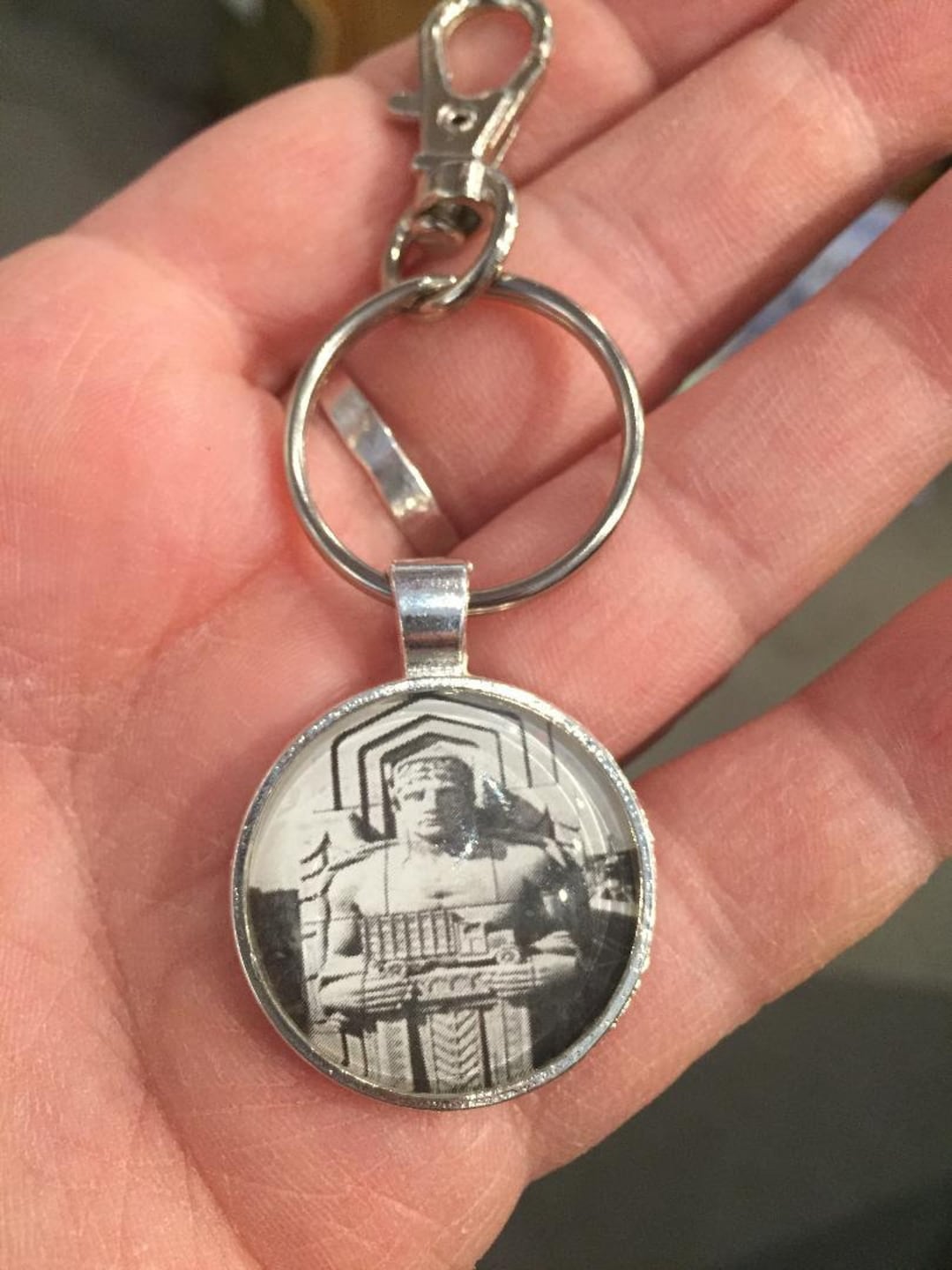 Cleveland Guardian of Transportation Keychain - Etsy