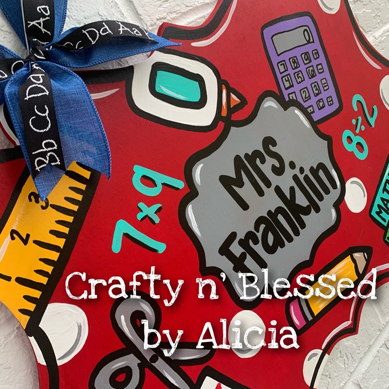 Math Door Decor - Etsy