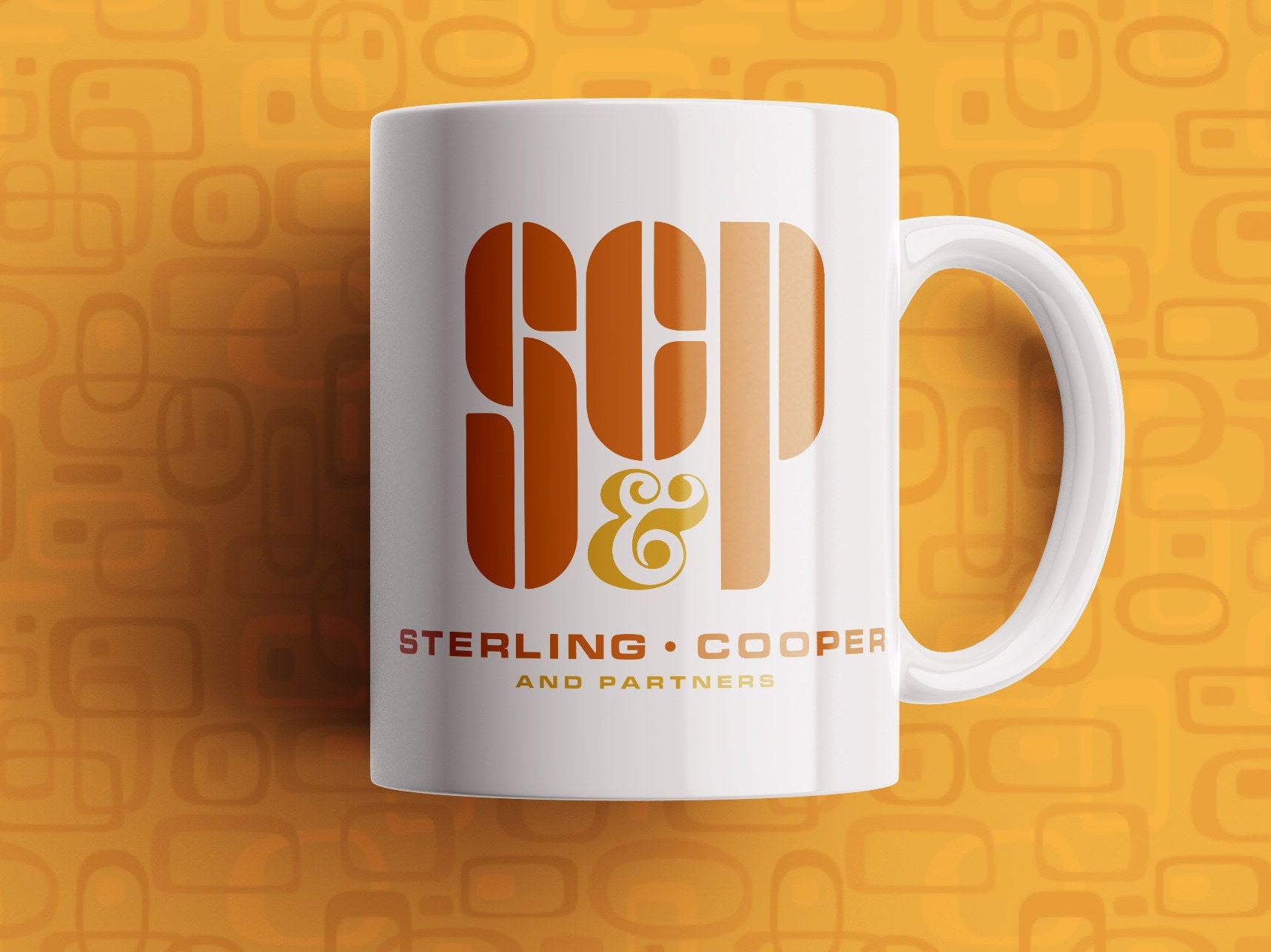 Sterling Cooper and Partners Mug 11 Oz & 15 Oz SCP - Etsy