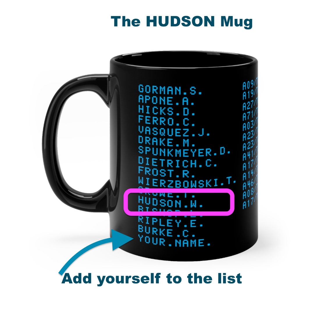 ALIENS USS SULACO Crew Mug. Weyland Yutani Coffee Mug. Customized Mug ...