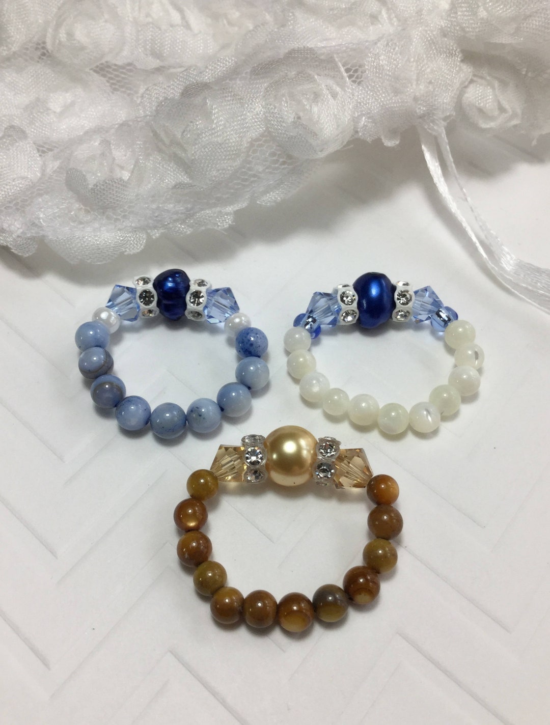 Connection - Swarovski Crystal Stretch Ring/crystal Stretch Ring ...