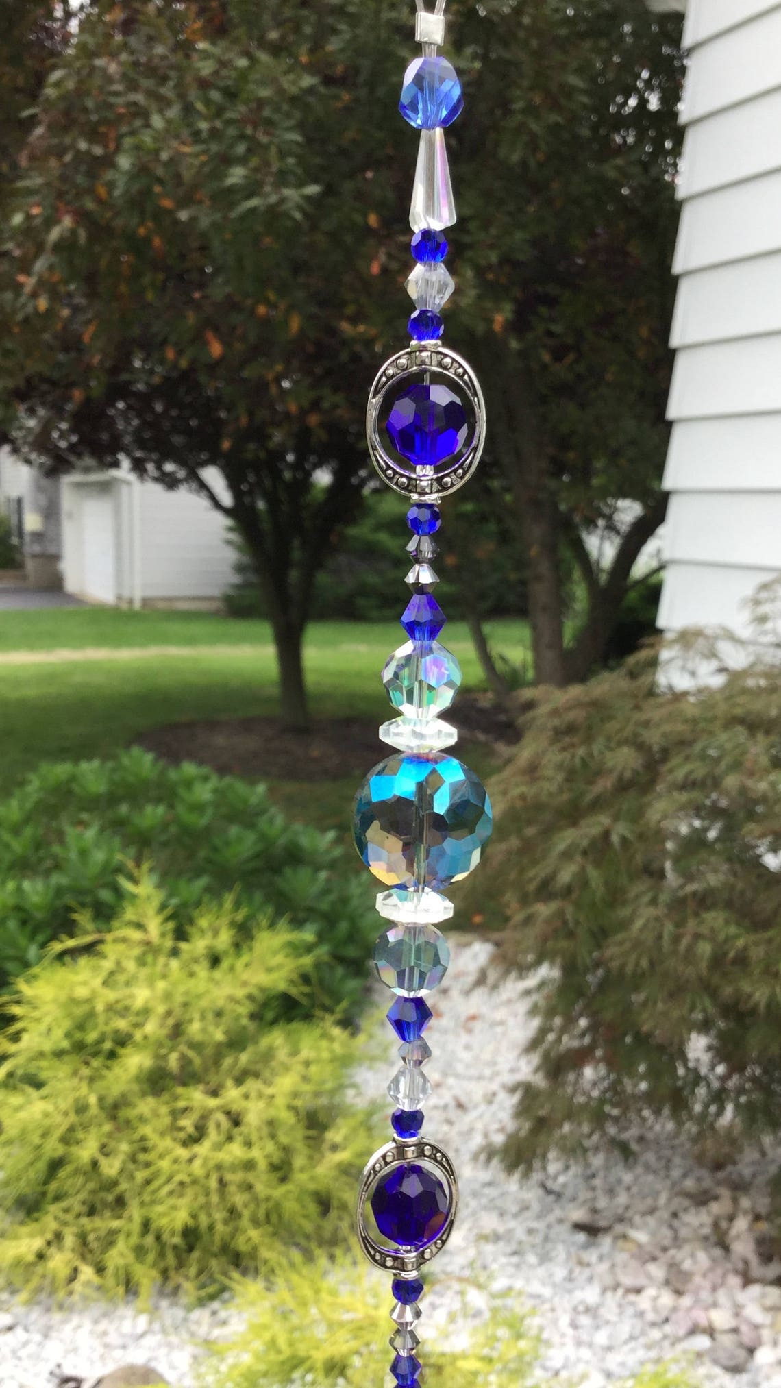 Spiritual Connection - Meditation Crystal Prisms/healing Blue Crystal ...