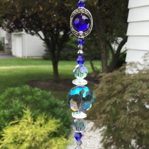 Spiritual Connection - Meditation Crystal Prisms/healing Blue Crystal ...
