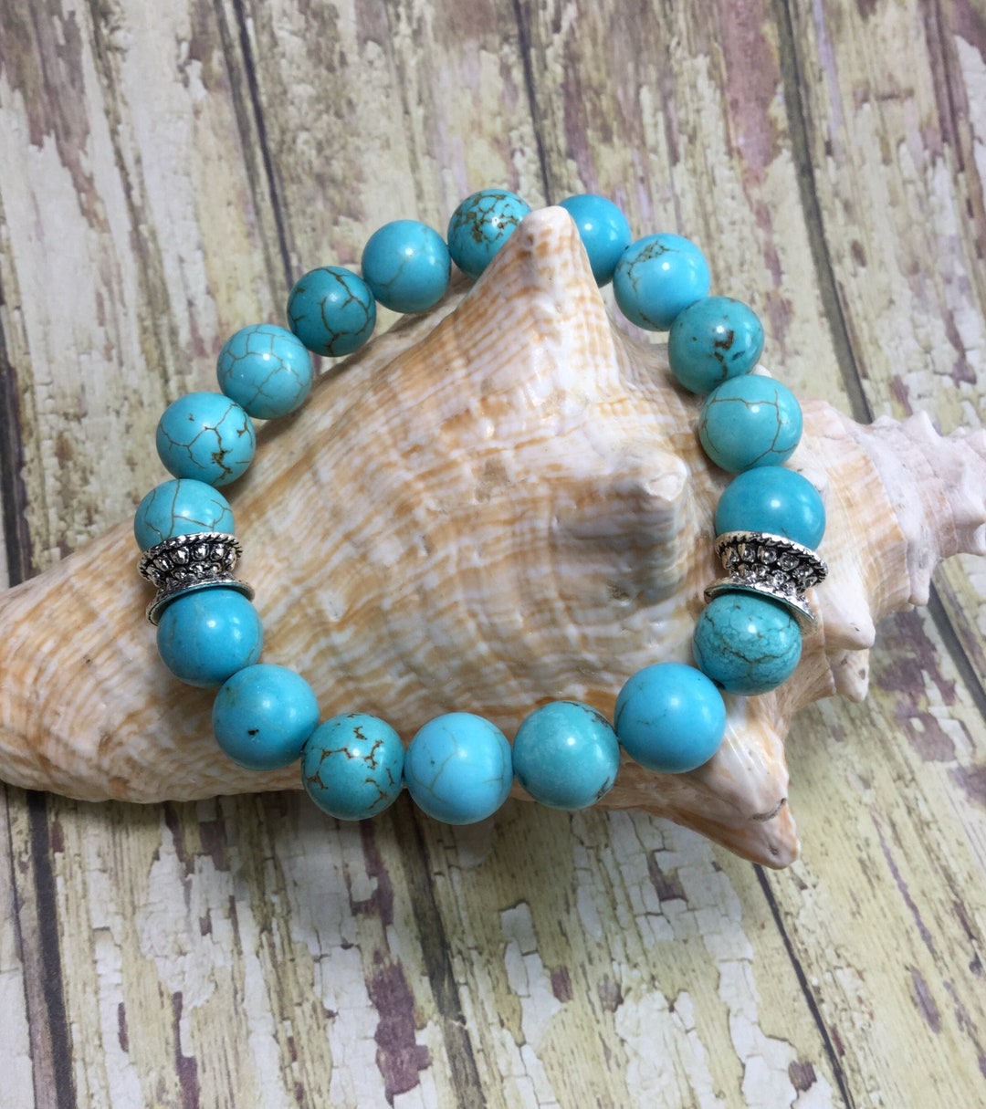 Healing - Turquoise Bracelets/mala/turquoise/zen Bracelets/healing ...