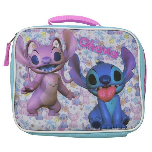 Angel and Stitch Lunch Bag - Etsy